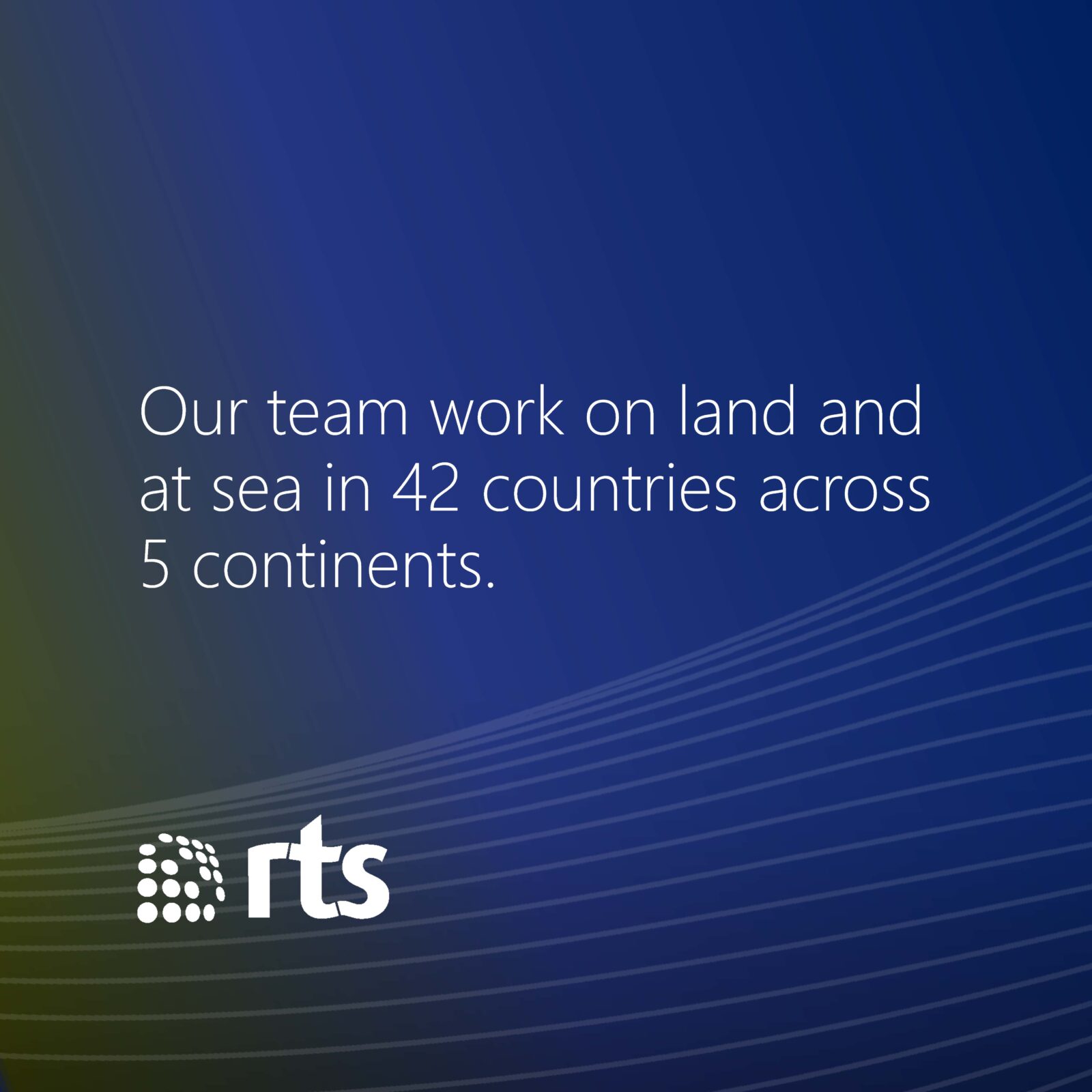 We are part of RTS Wind Group